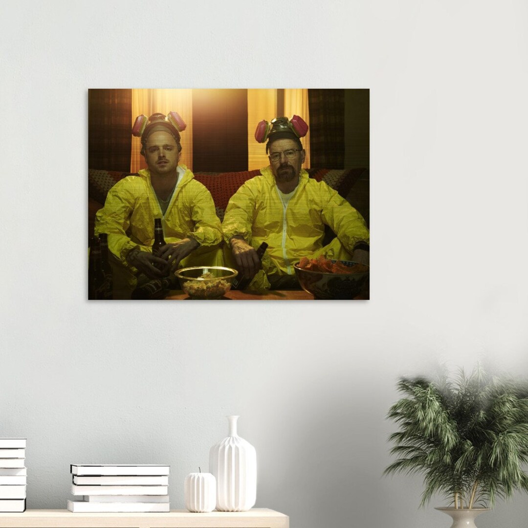 Brushed Aluminum Print: Breaking Bad Wall Art, Walter White, Heisenberg ...