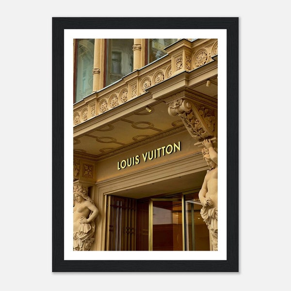 Louis Vuitton Poster - Etsy