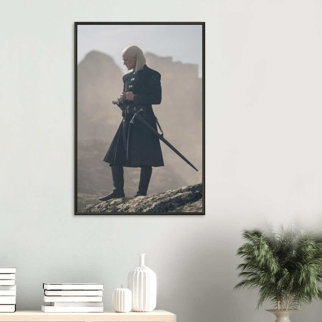 Unframed/framed Daemon Targaryen House Targaryen Print, House of the ...