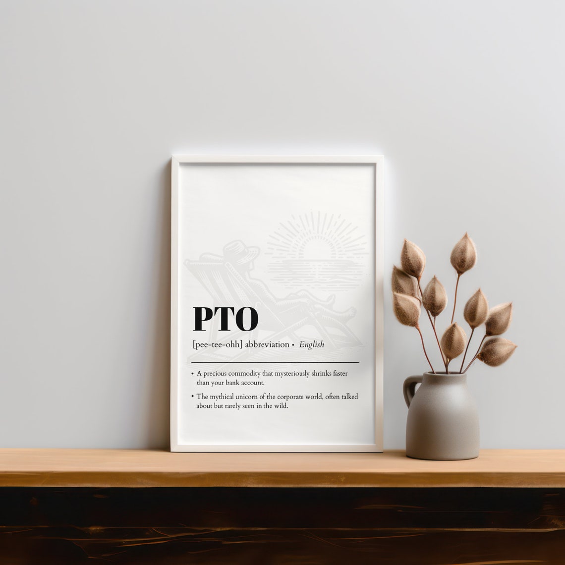 Wall Decor Cubicle Decor Office Wall Art Home Office Decor Pto ...