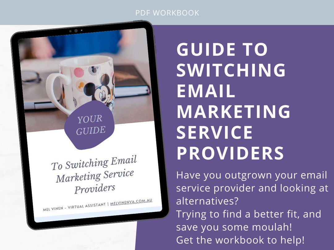 Guide to Switching Email Marketing Service Providers - Etsy