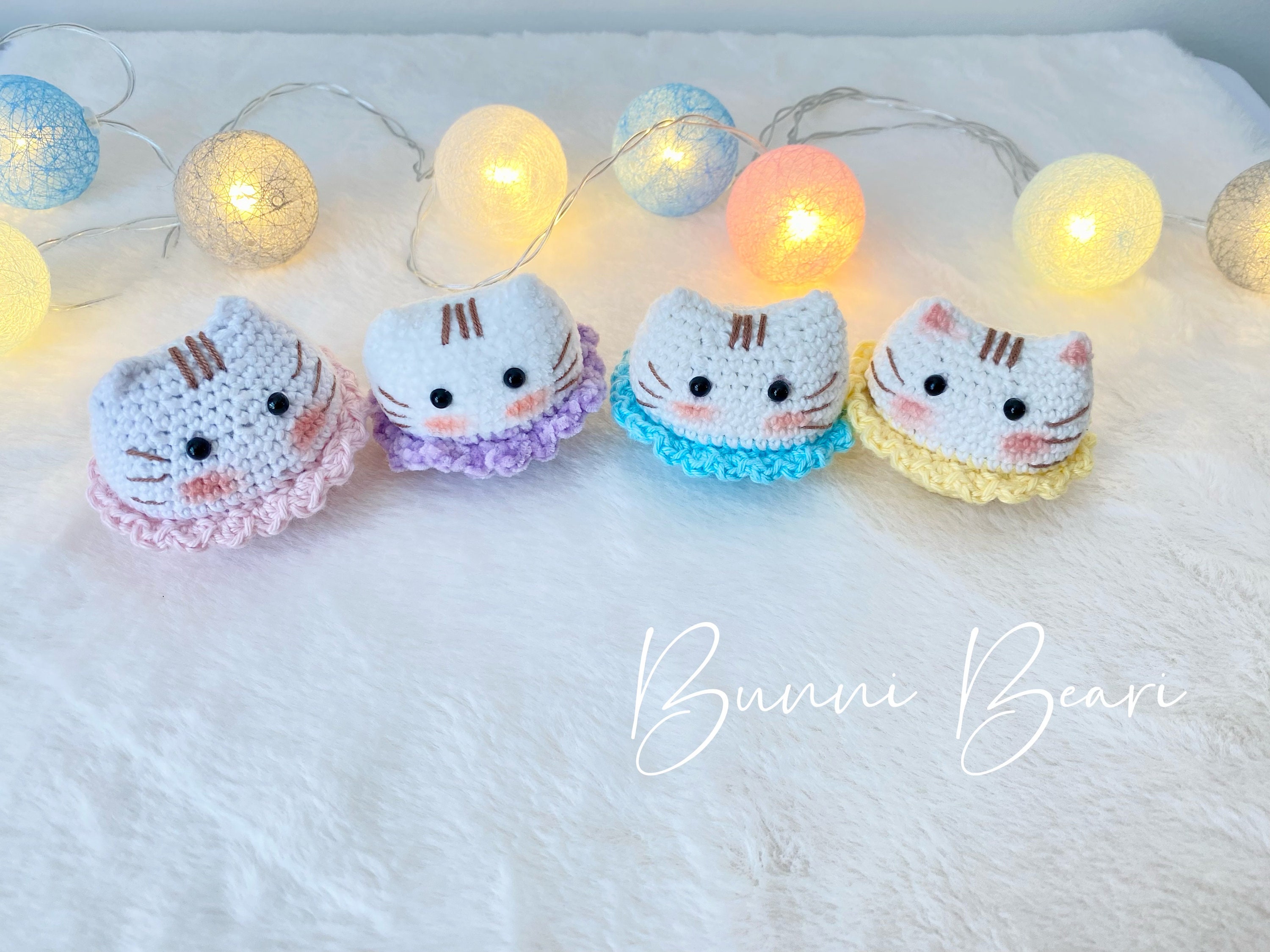 PDF Pattern,mochi Mochi Cat, Easy and Sew Less, Amigurumi Cat Pattern ...