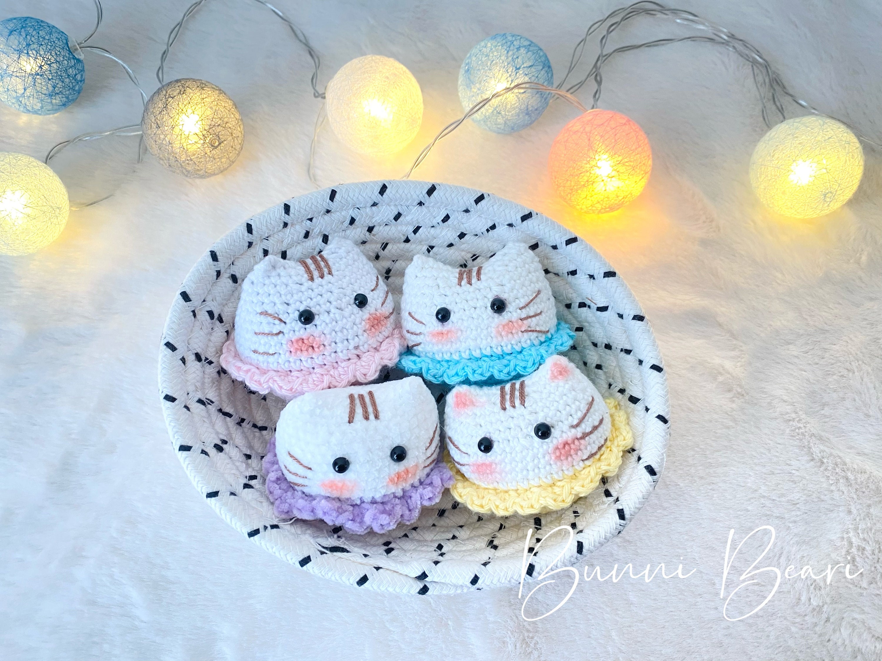 PDF Pattern,mochi Mochi Cat, Easy and Sew Less, Amigurumi Cat Pattern ...