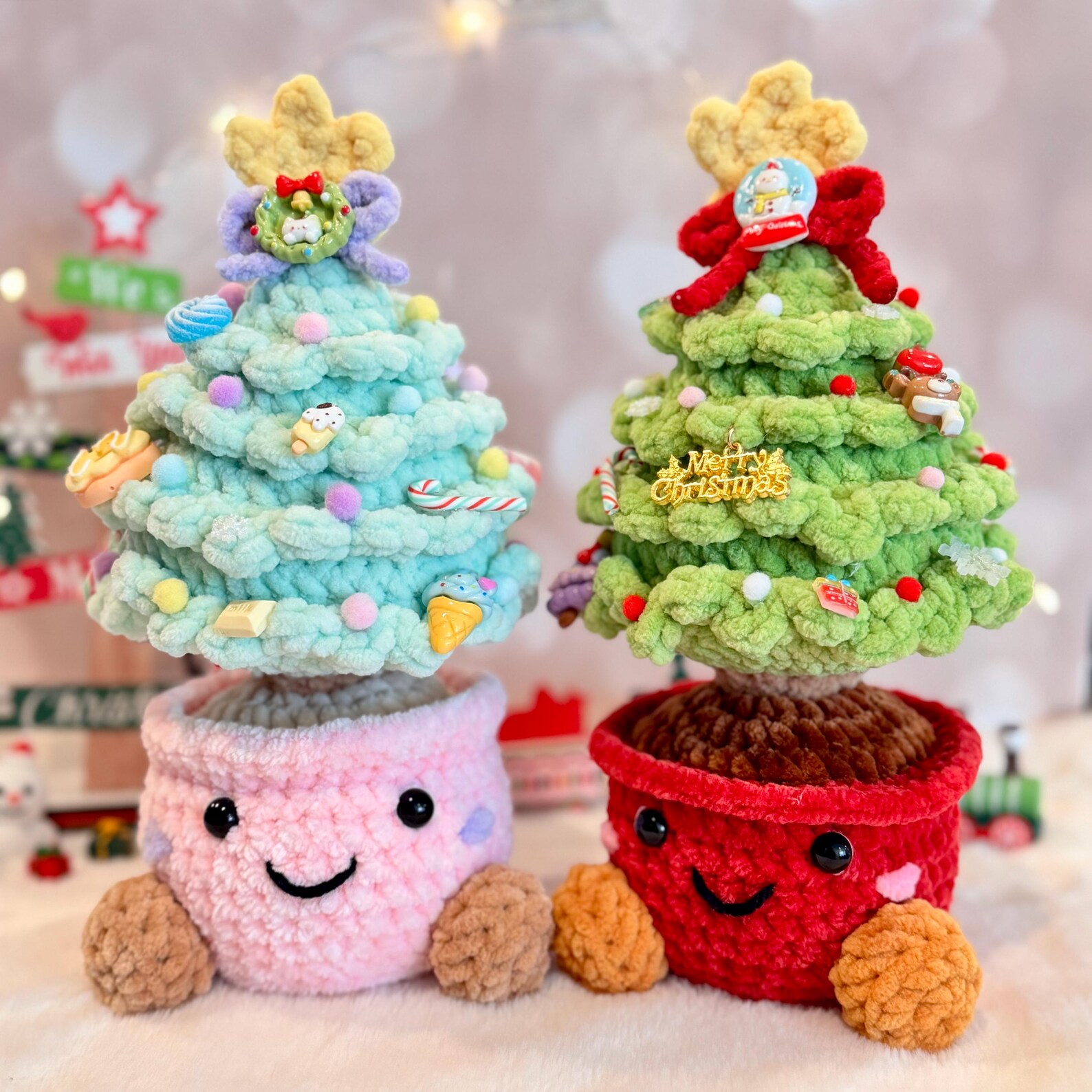 Christmas Tree Amigurumi Crochet Pattern: Festive Holiday Decor (PDF ...