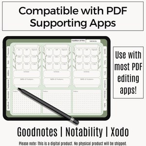 Digital Dnd Player Journal Goodnotes Green Dungeons and Dragons Journal ...