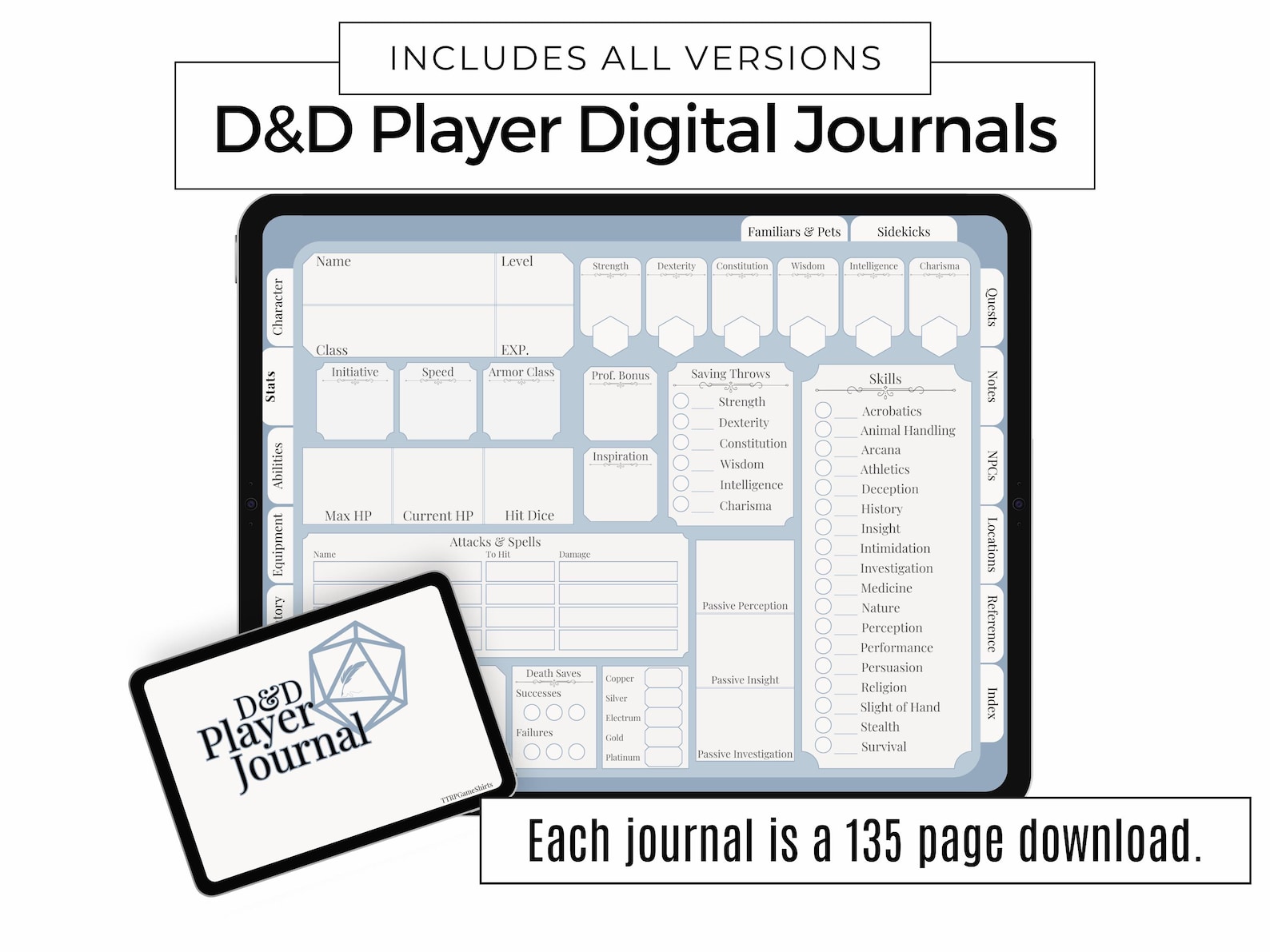 Dnd Whole Shop Bundle | Includes Future Updates | Character Sheets ...