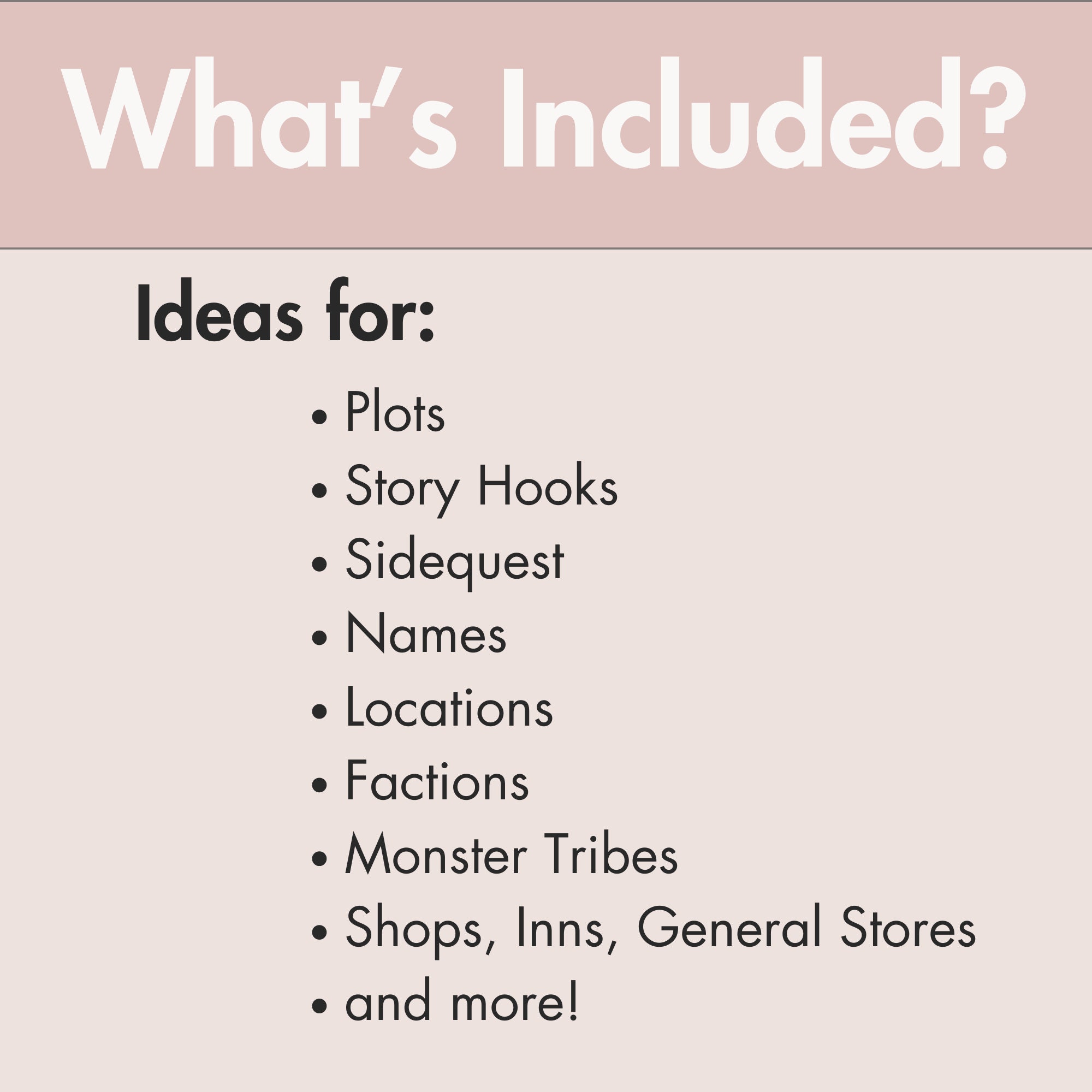 Dnd Campaign Planner Worksheets and Idea Generators Ultimate Bundle ...