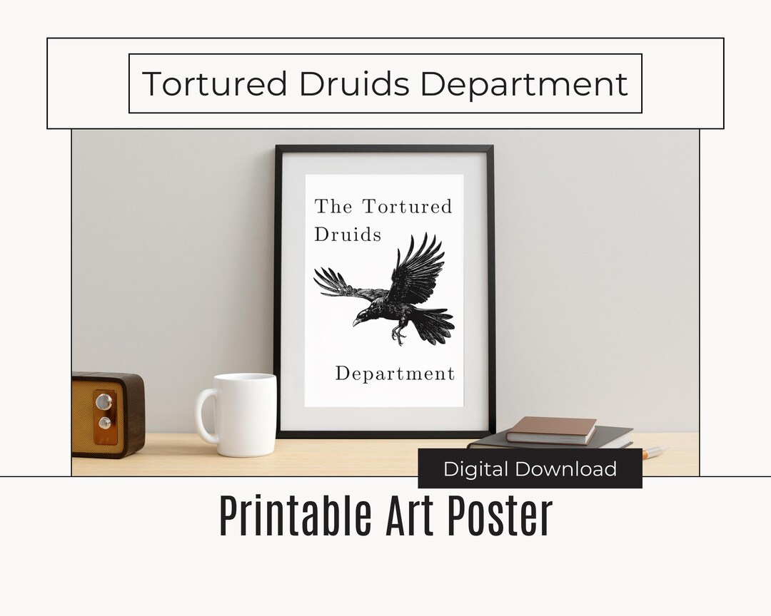 Druid Dnd TTPD Inspired Wall Art | Dungeons and Dragons | RPG Gaming ...