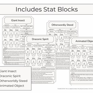 5e Revised 2024 Digital Spell Cards for Dungeons and Dragons | for Dnd ...