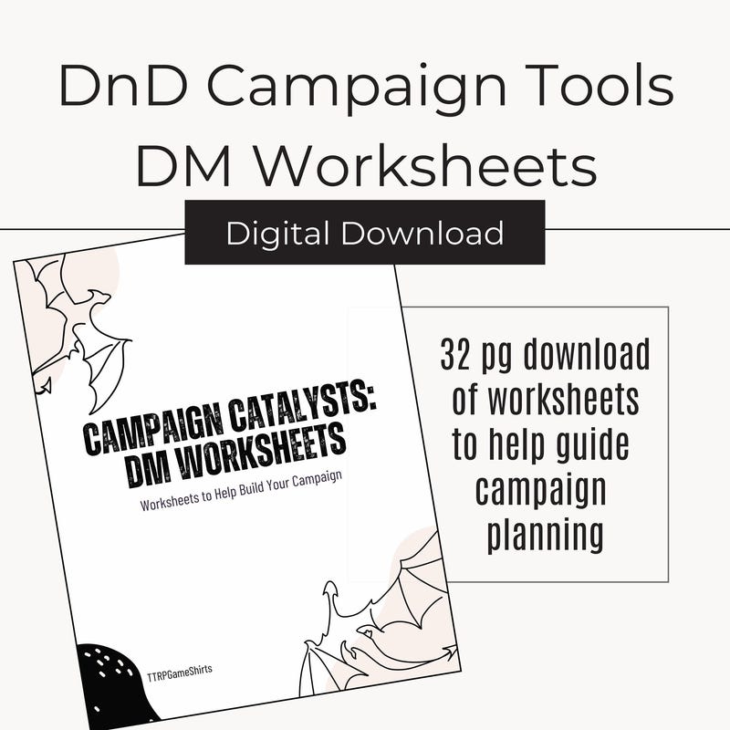 Dm Campaign Binder - Etsy