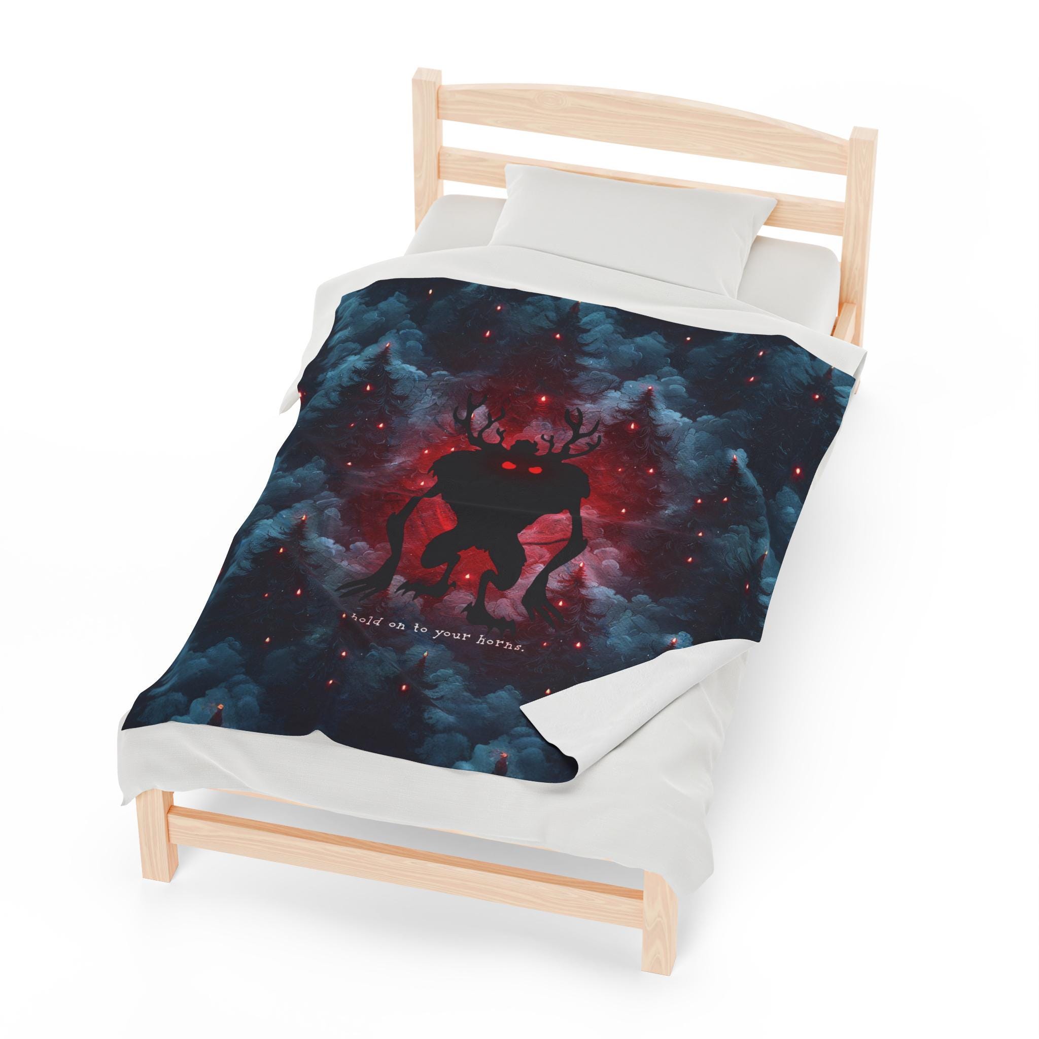 BLEAKEN Velveteen Plush Blanket - Cryptid of Ocean Avenue of Belcher's ...