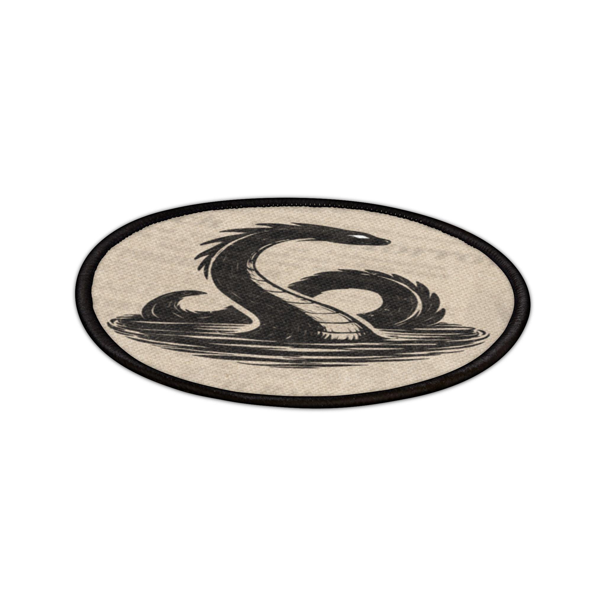 Loch Ness Monster Patch | Nessie Cryptid Iron-on | Lake Serpent ...