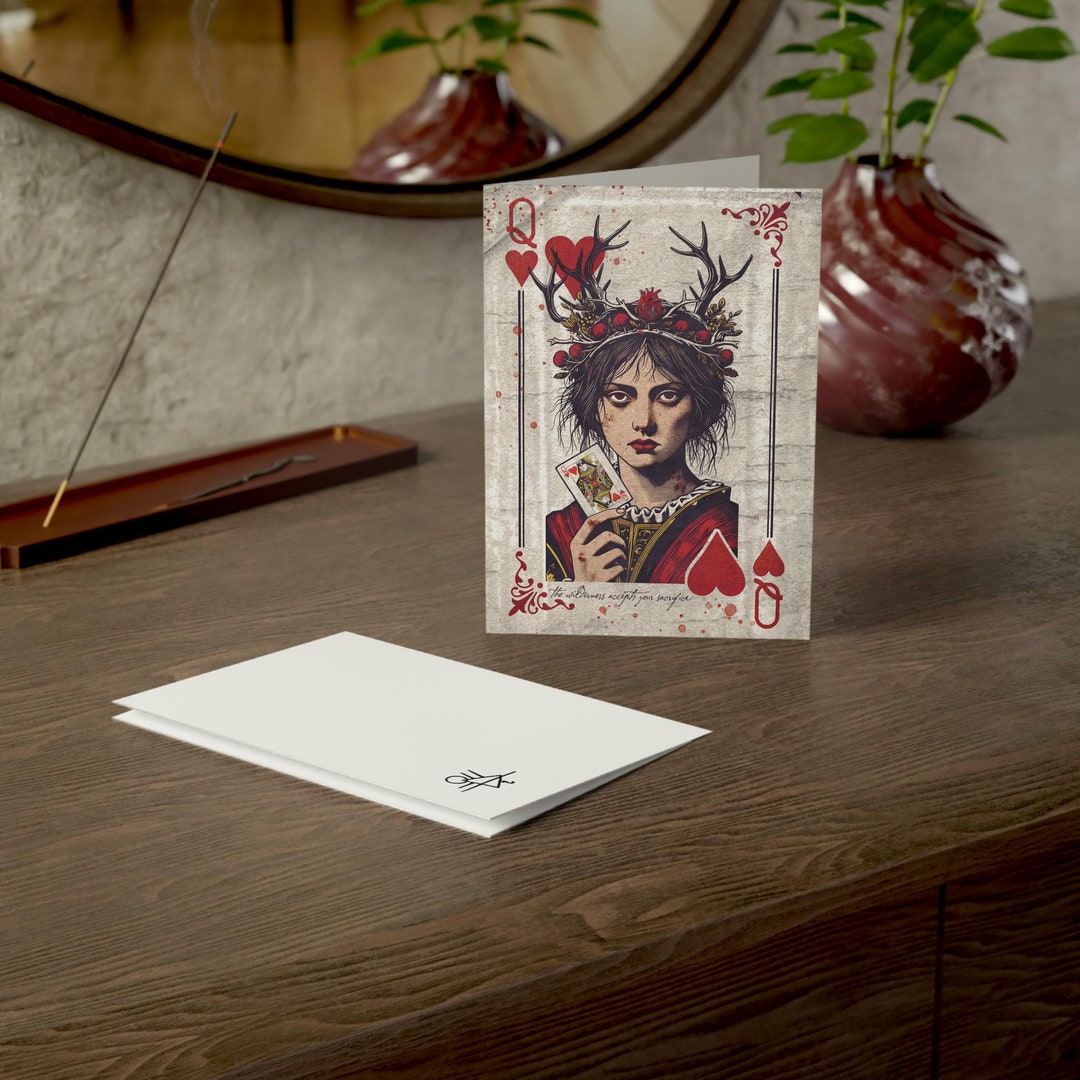 Yellowjackets Inspired Greeting Cards, "wilderness Has Chosen" Queen of ...