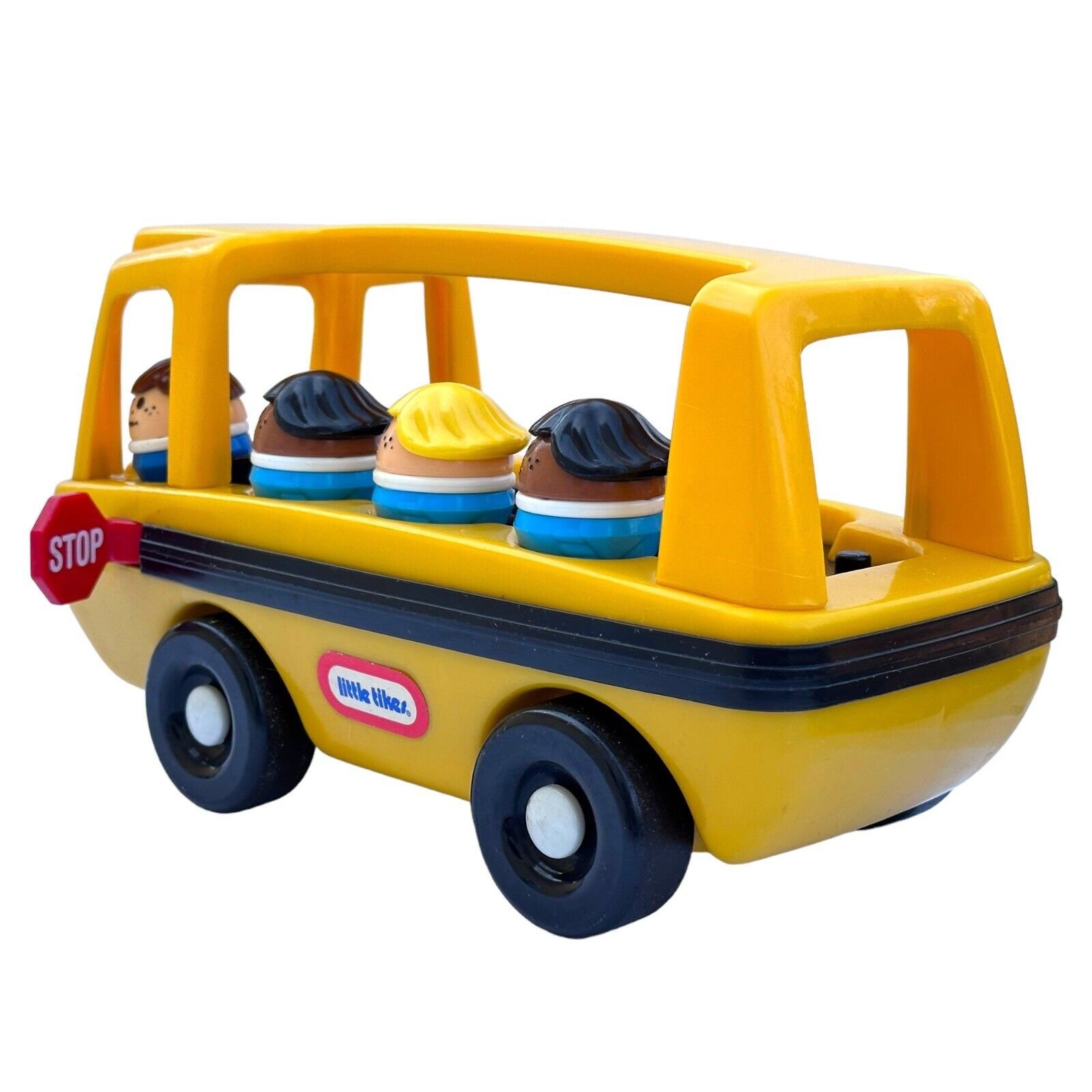 VINTAGE 1988 Toddler Tots Little Tikes School Bus With Four People - Etsy
