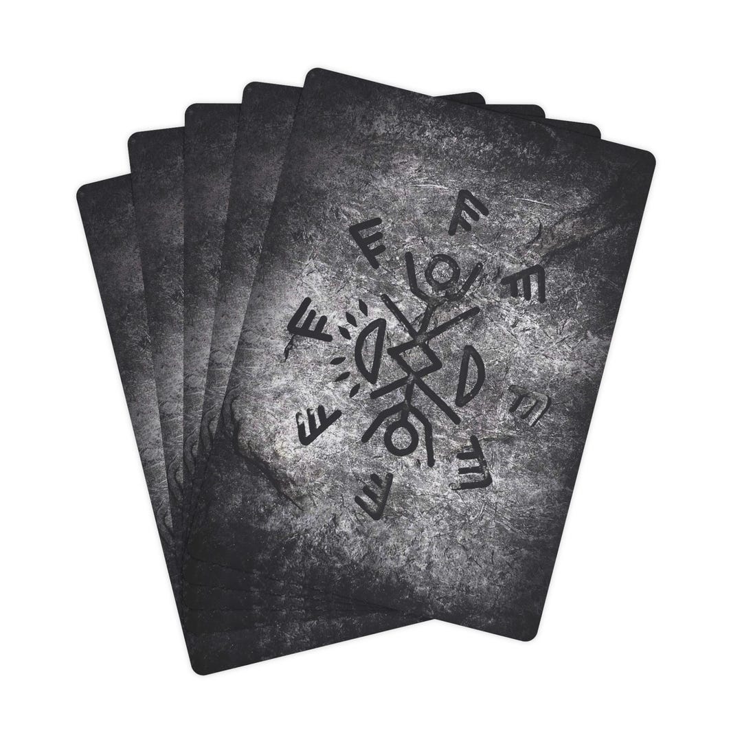 Deck of Cards FROM Talisman, Game Night Gift, Poker Playing Card Set ...