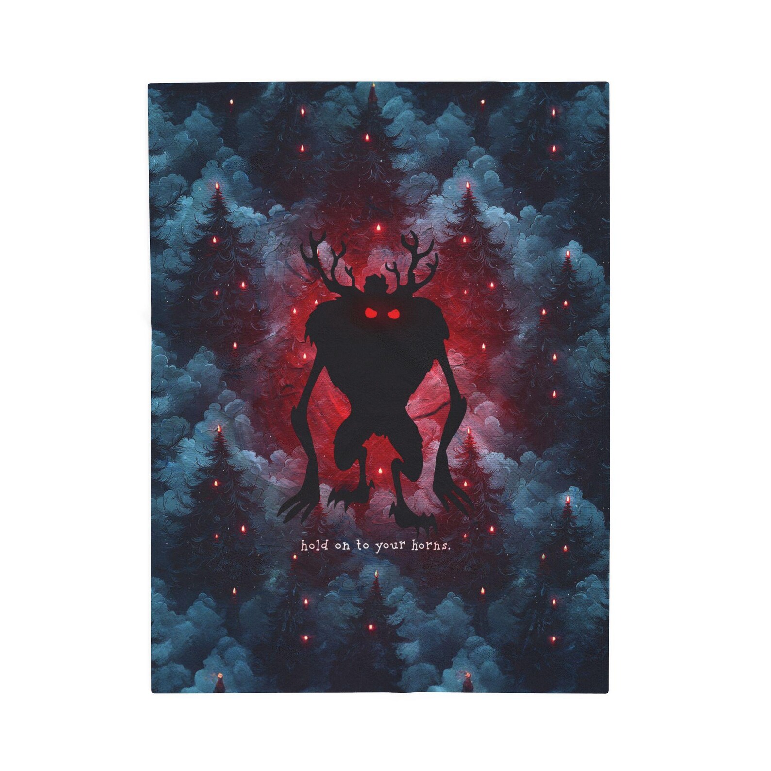 BLEAKEN Velveteen Plush Blanket | Cryptid of Ocean Avenue of Belcher's ...