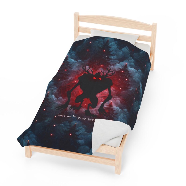 BLEAKEN Velveteen Plush Blanket - Cryptid of Ocean Avenue of Belcher's ...