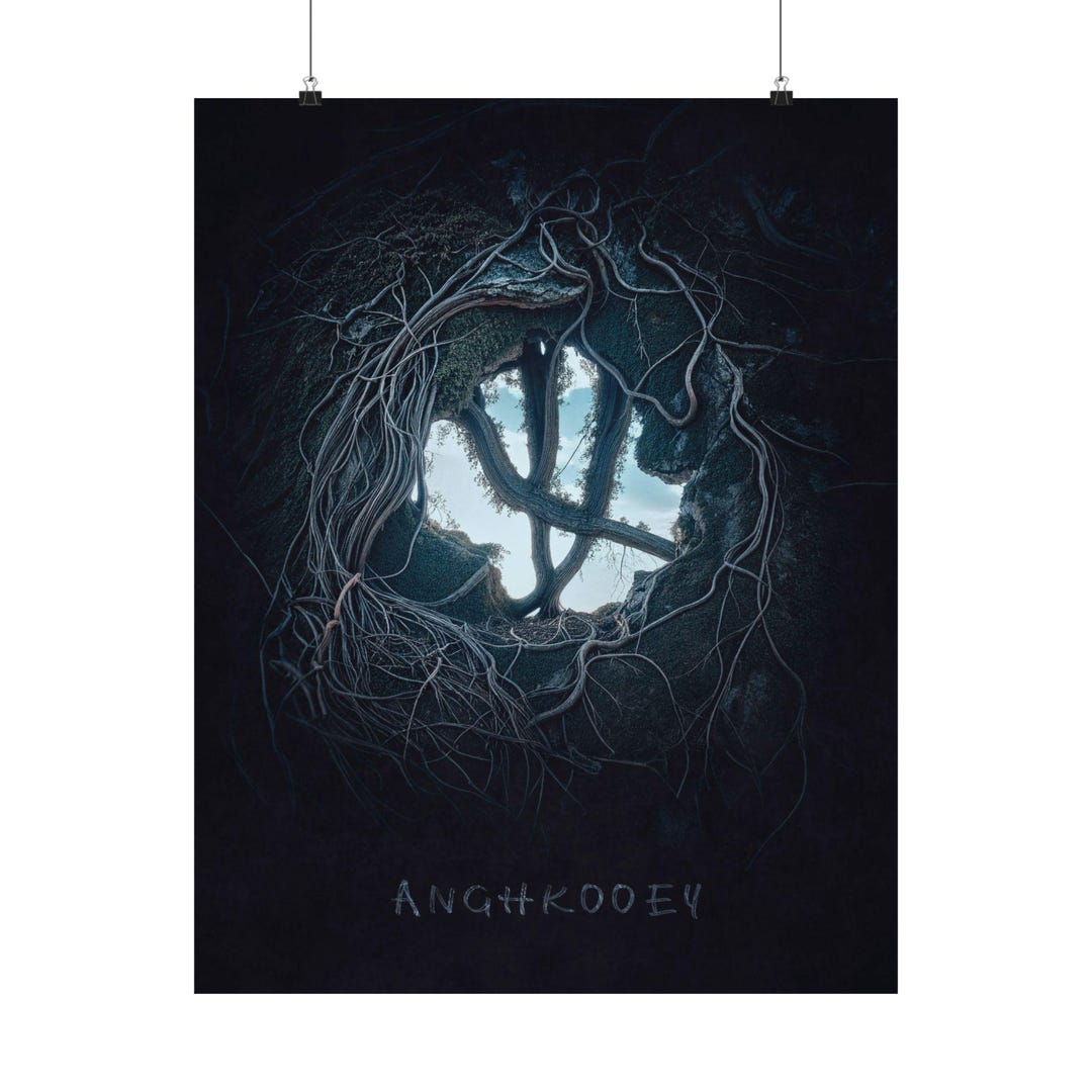 Anghkooey Symbol Poster: From TV Show Wall Art - Etsy
