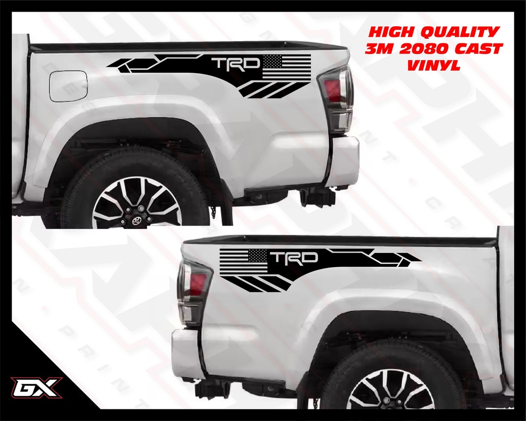 TDR Tailgate High Quality Vinyl Decal W/ American Flag Design - Etsy