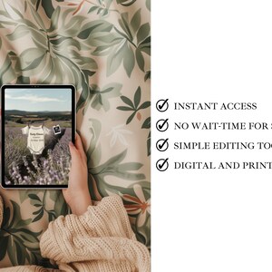 Editable DIY Pregnancy Announcement Template Digital Lavender Pregnancy ...