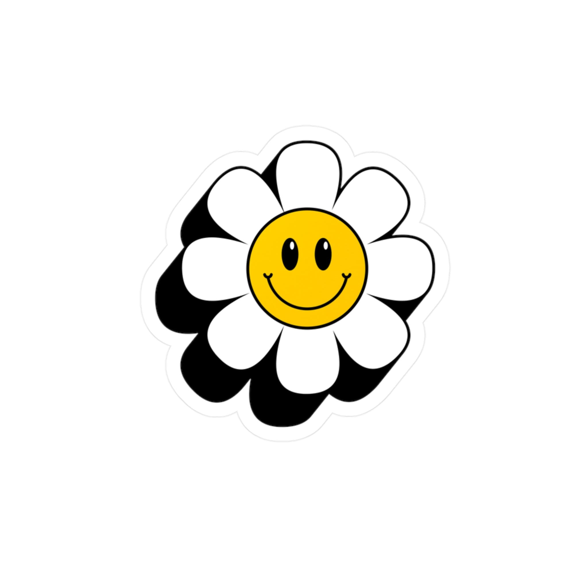 Daisy Smiley Face Decals - Etsy