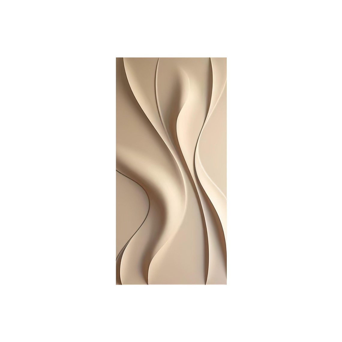 Vertical 3d Line Wall Art- Minimalist Modern Wall Decor- Decorative ...