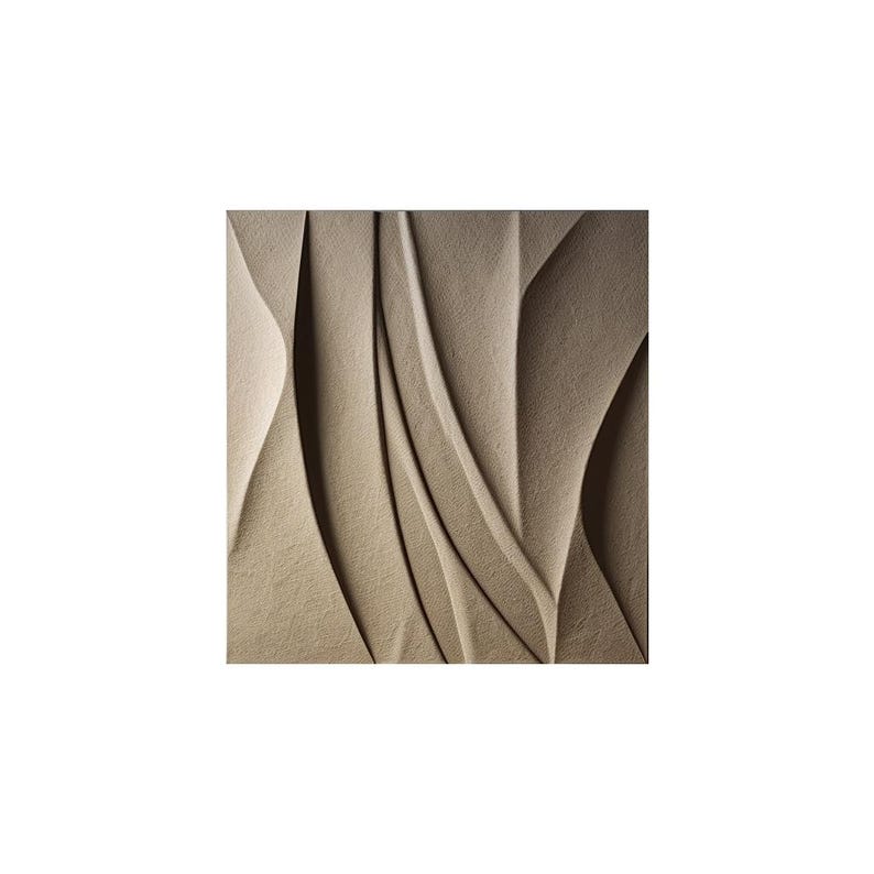Beige Textured Wall Panel- Modern Wall Art- Home Decor - Etsy