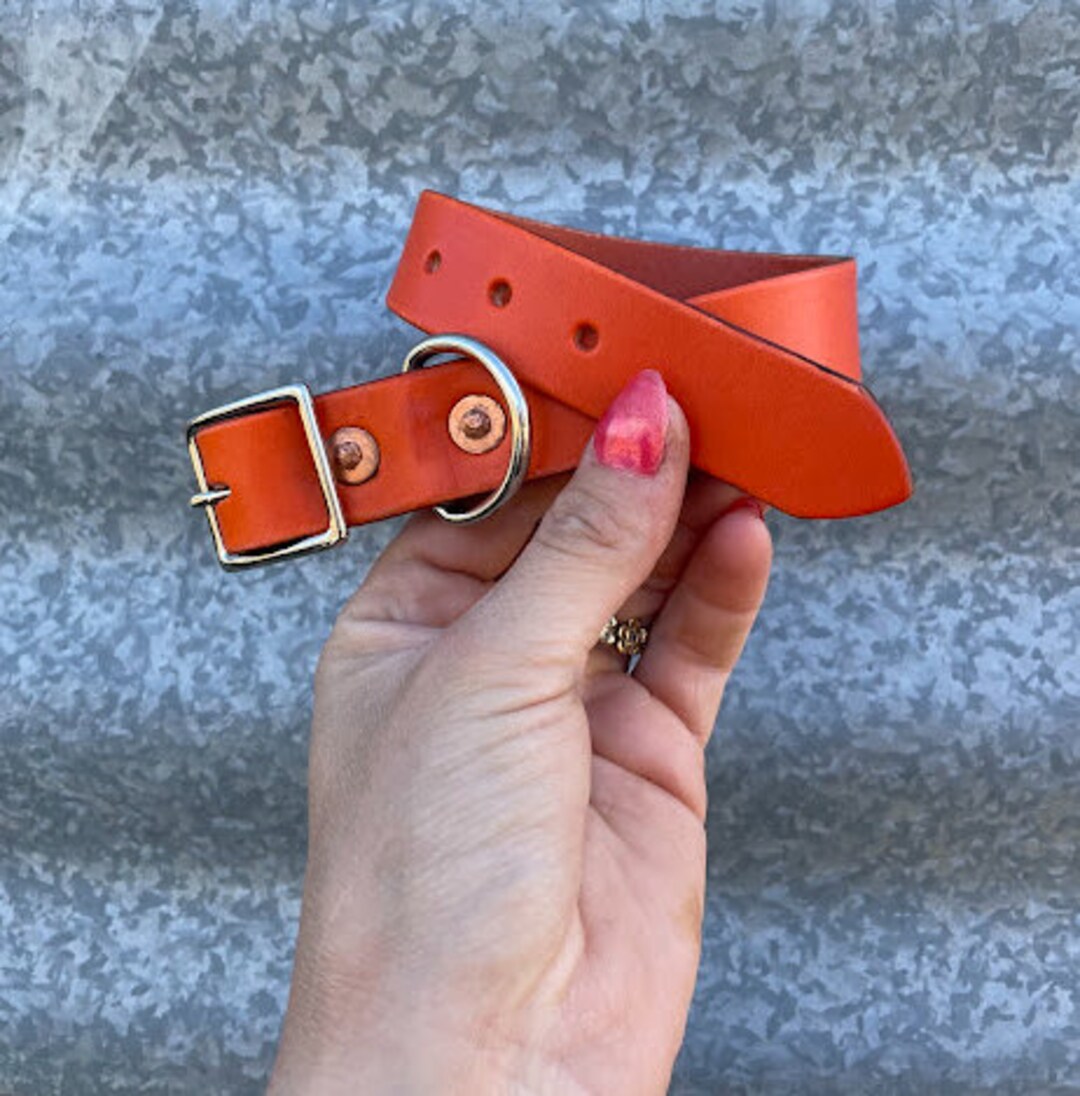 Handmade Wickett and Craig Dog Collar - Etsy