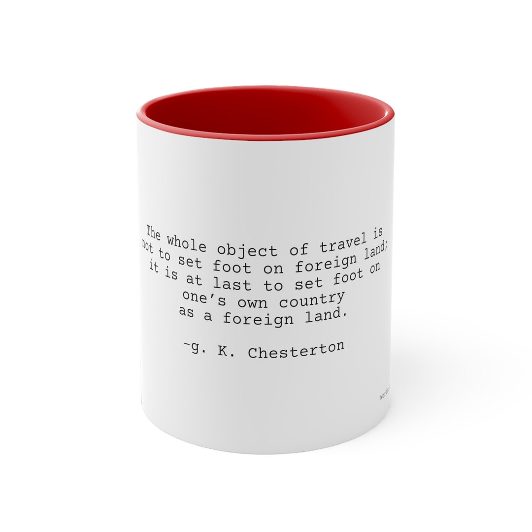 Travel Coffee Mug Famous Quotes Tea Cup Adventure Mug Wander Cup Wisdom ...
