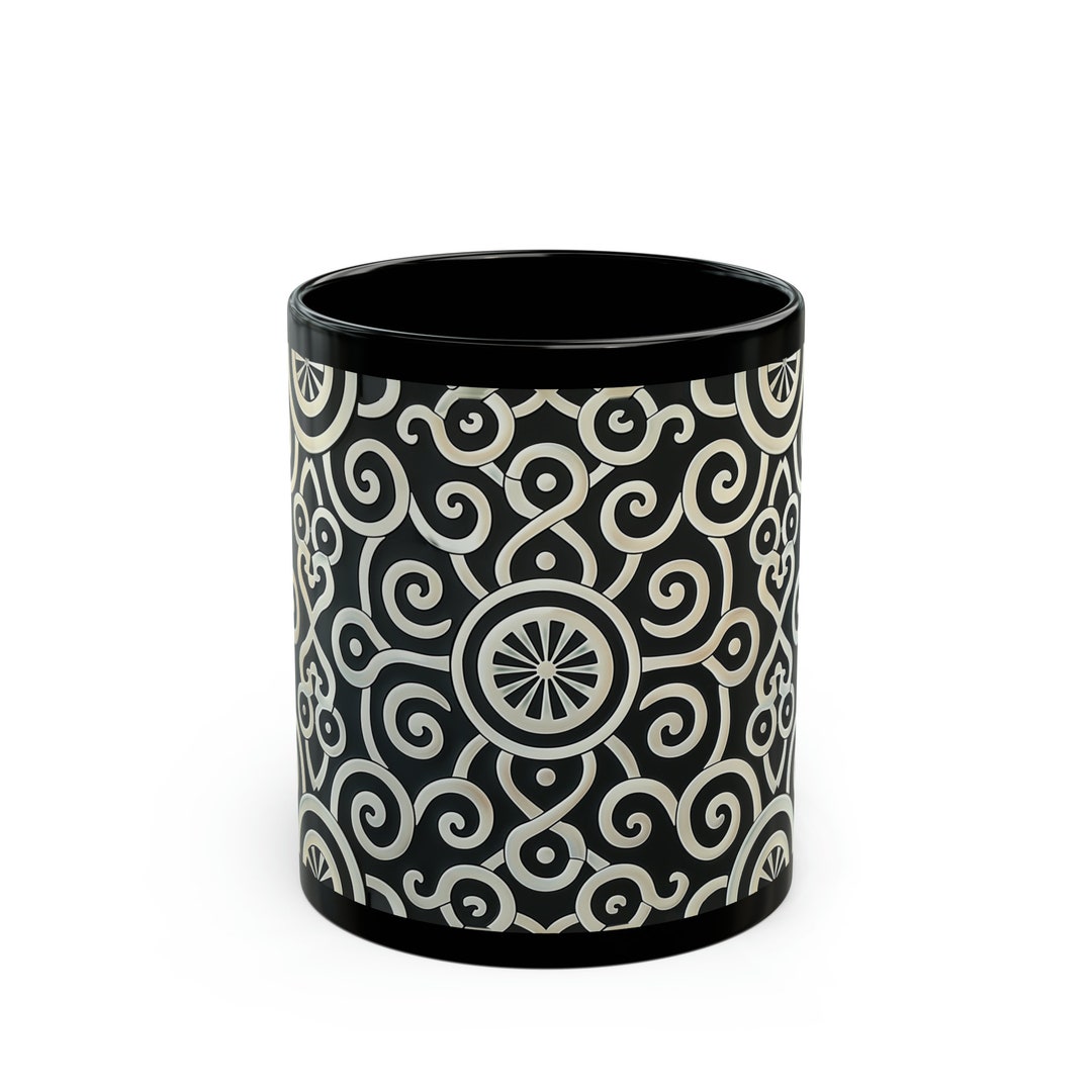 Grand Tartaria Inspired Pattern Mug Tartary Design Tea Cup Tartarie Art ...