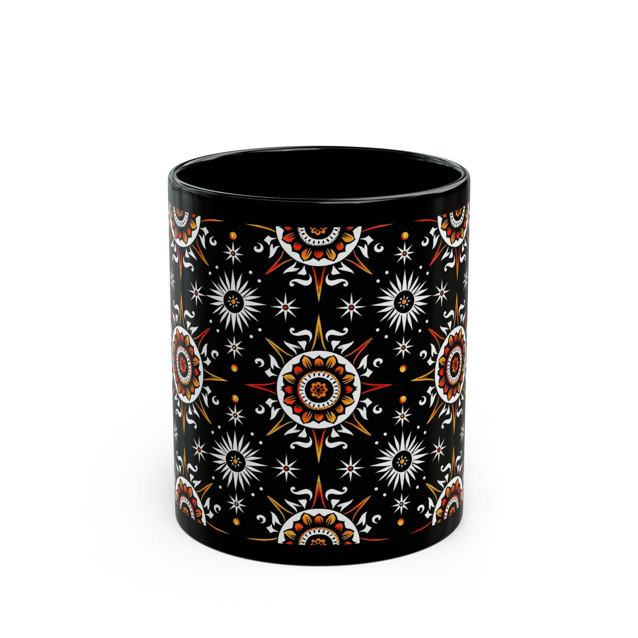Latin American Tribe Inspired Patterns Mug Aztec Design Tea Cup Inca ...