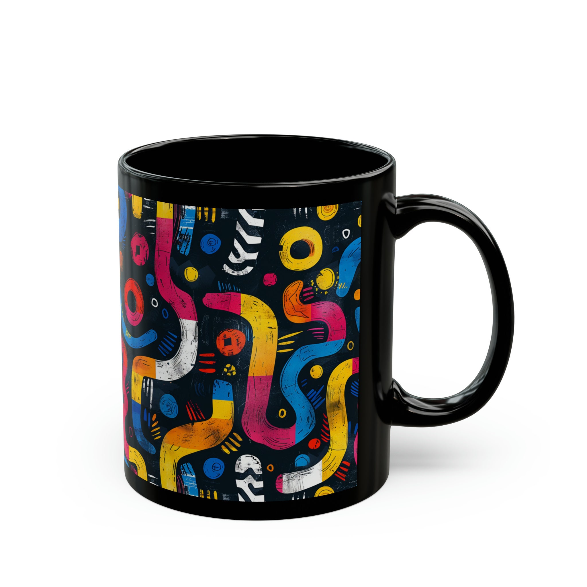 Latin American Tribe Inspired Patterns Mug Aztec Design Tea Cup Inca ...