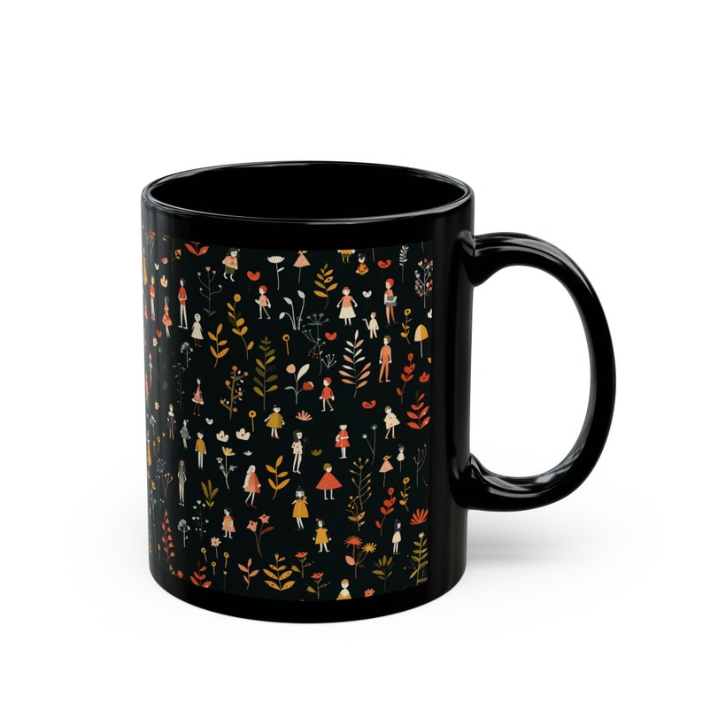 People Coffee Mug Individuals Tea Cup Persons Mug Human Beings Art Mug ...