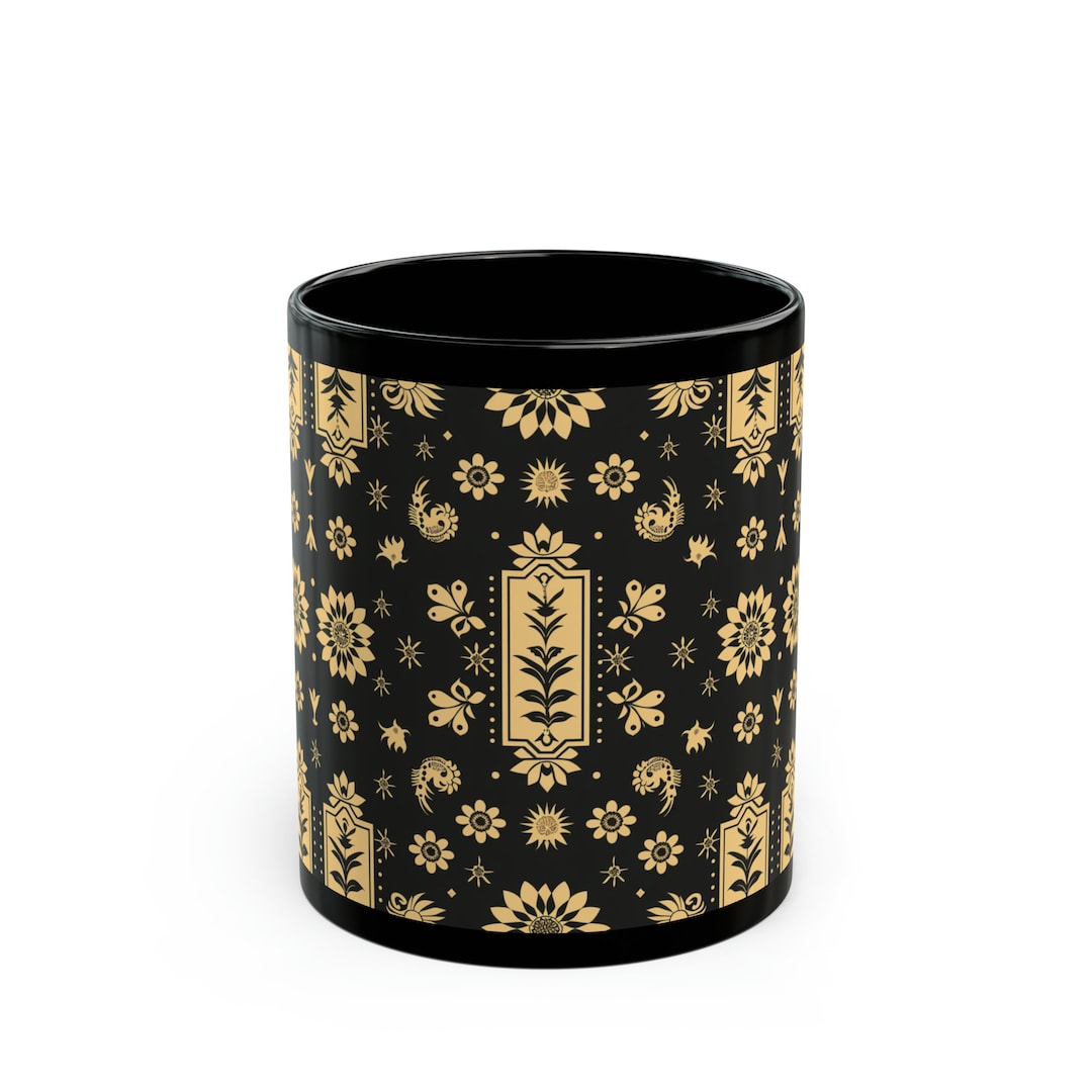 Latin American Tribe Inspired Patterns Mug Aztec Design Tea Cup Inca ...