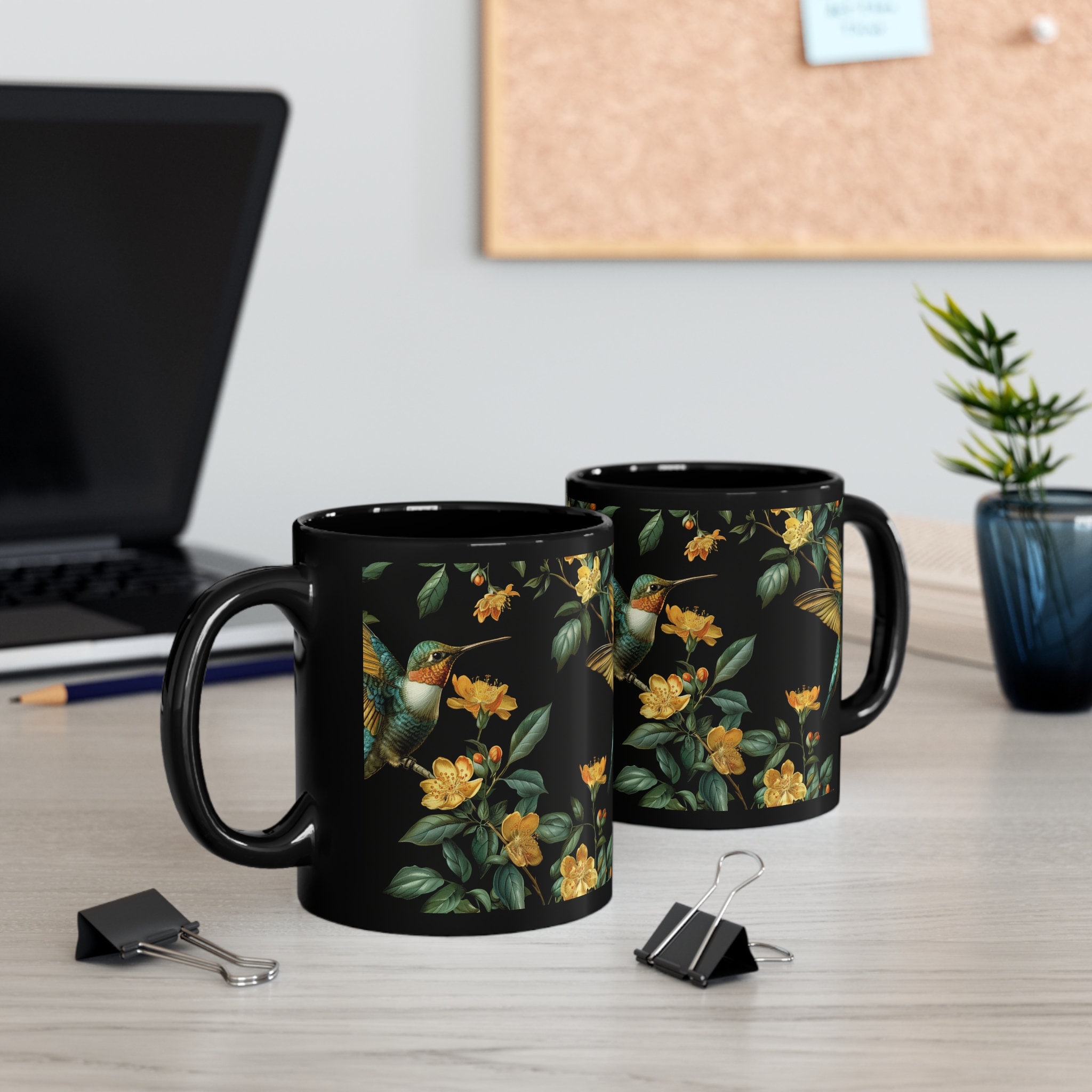 Hummingbird Mug Calibri Tea Cup Bird Art Wildlife Mug USA Calibri Mug ...