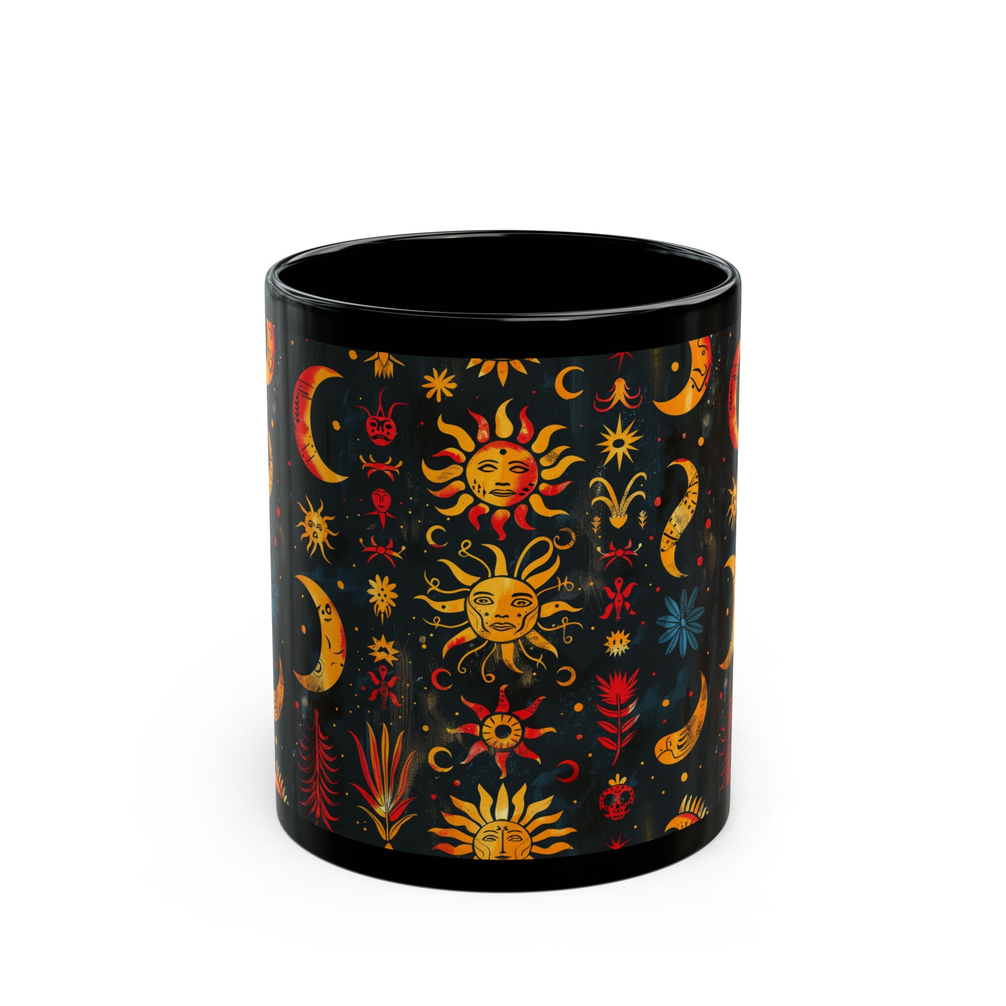 Latin American Tribe Inspired Patterns Mug Aztec Design Tea Cup Inca ...