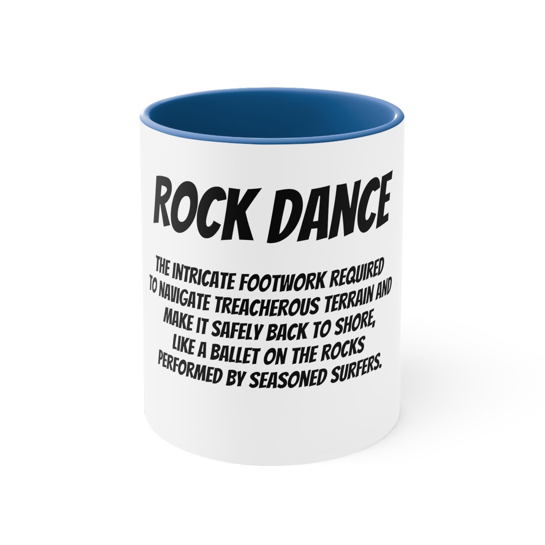 Surf Coffee Mug Surfing Slang Tea Cup Dictionary Surfer Mug Colorful ...