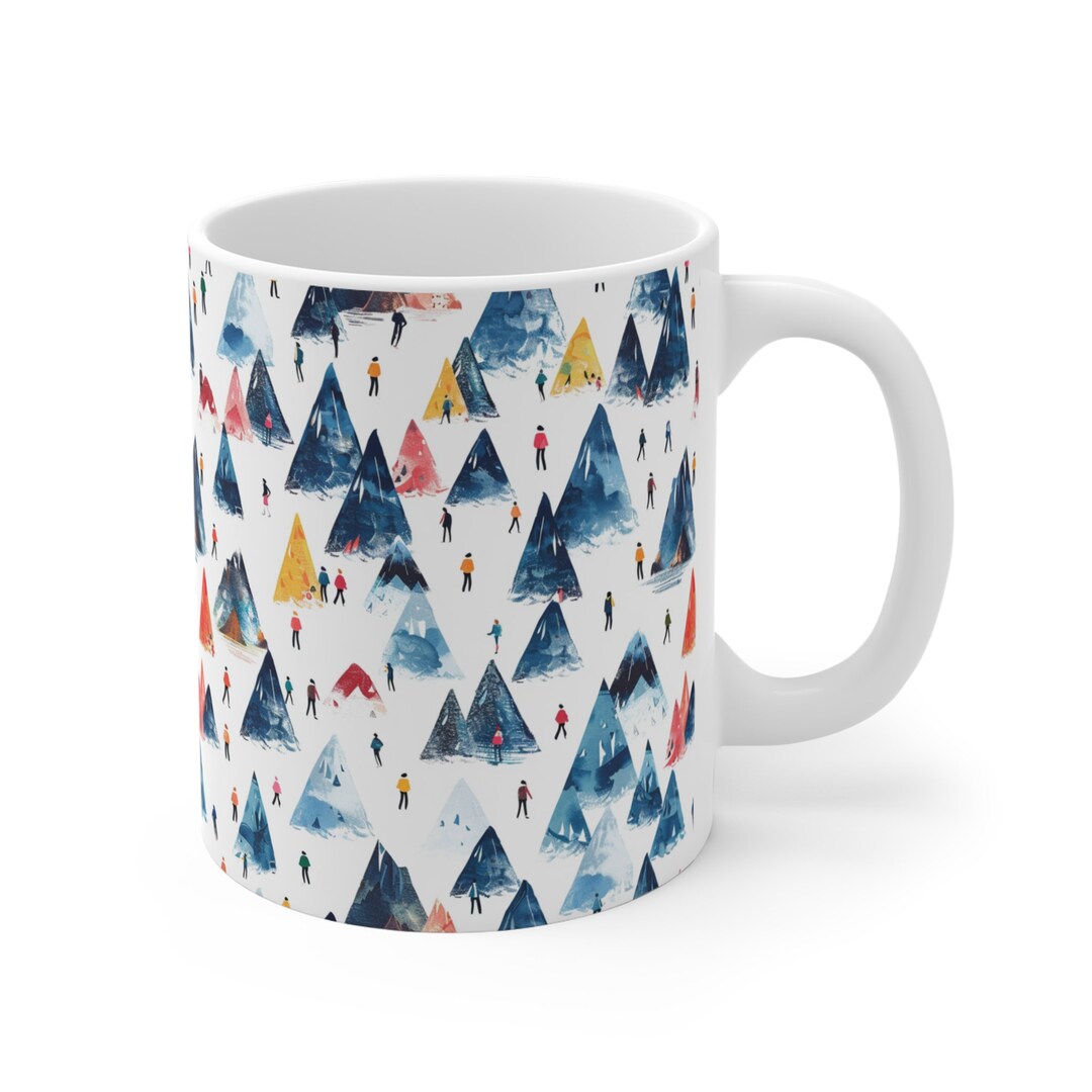 People Coffee Mug Individuals Tea Cup Persons Mug Human Beings Art Mug ...