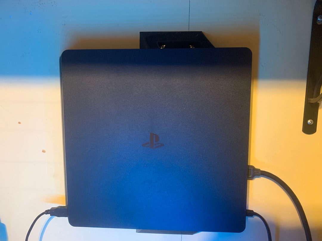PS4 Wall Mount (3d Print). - Etsy