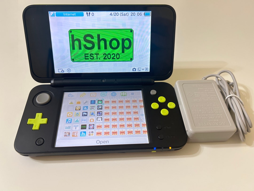 Modded 2DS XL LL Green W 128GB Sd Card Pre Loaded/3538 /US Seller - Etsy