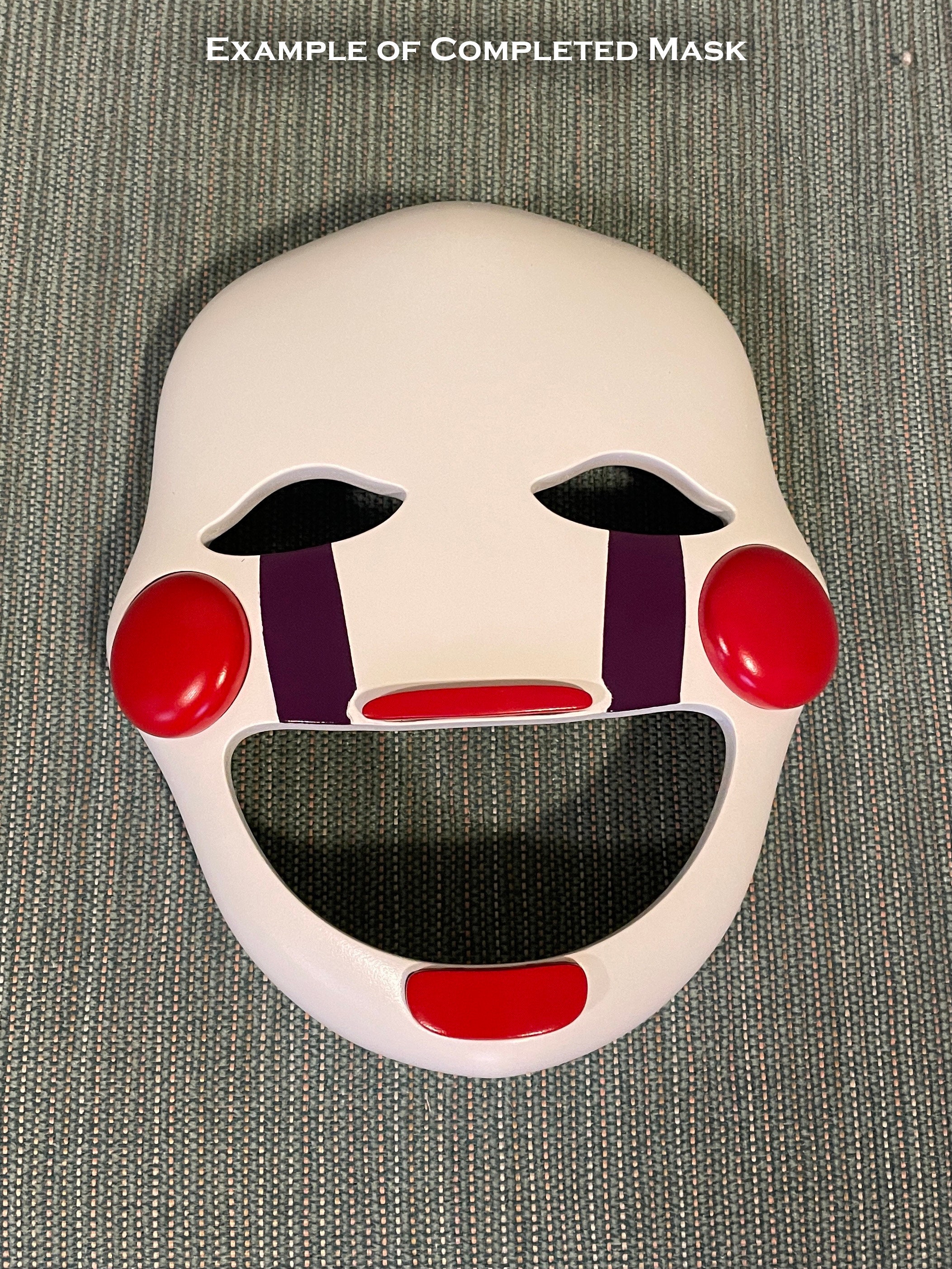 FNAF Inspired the Puppet Mask STL 3D Model for 3D Printing and Cosplay ...