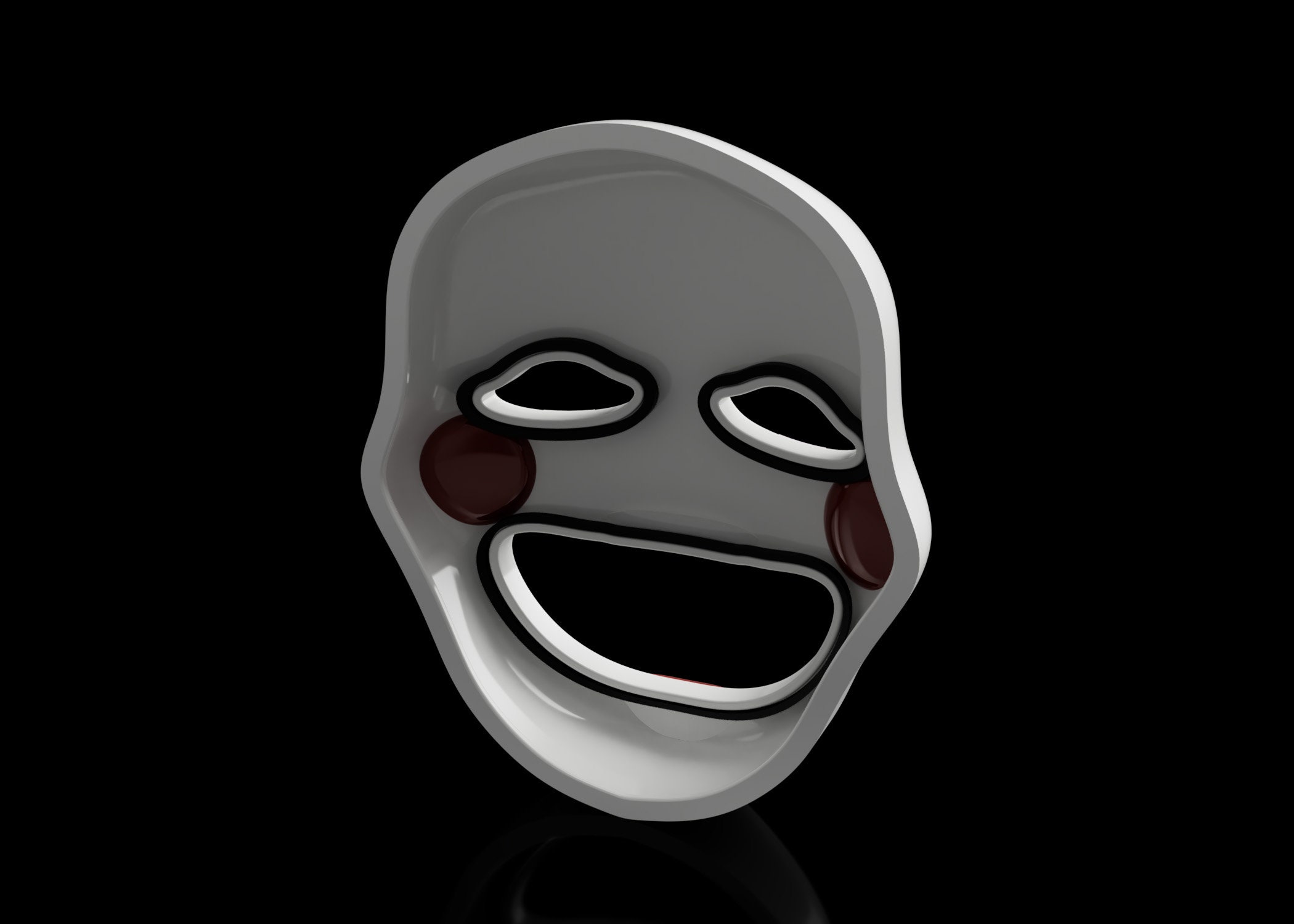 FNAF Inspired the Puppet Mask STL 3D Model for 3D Printing and Cosplay ...