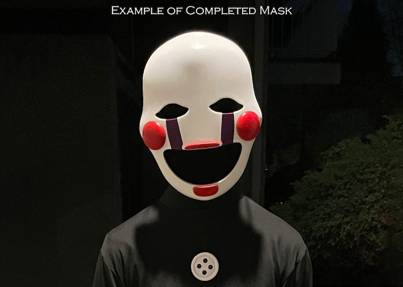 FNAF Inspired the Puppet Mask STL 3D Model for 3D Printing and Cosplay ...