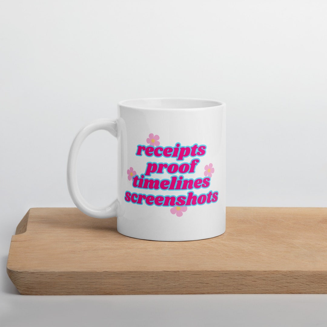 Receipts Proof Timeline Screenshots Bravo RHOSLC Mug - Heather Gay ...