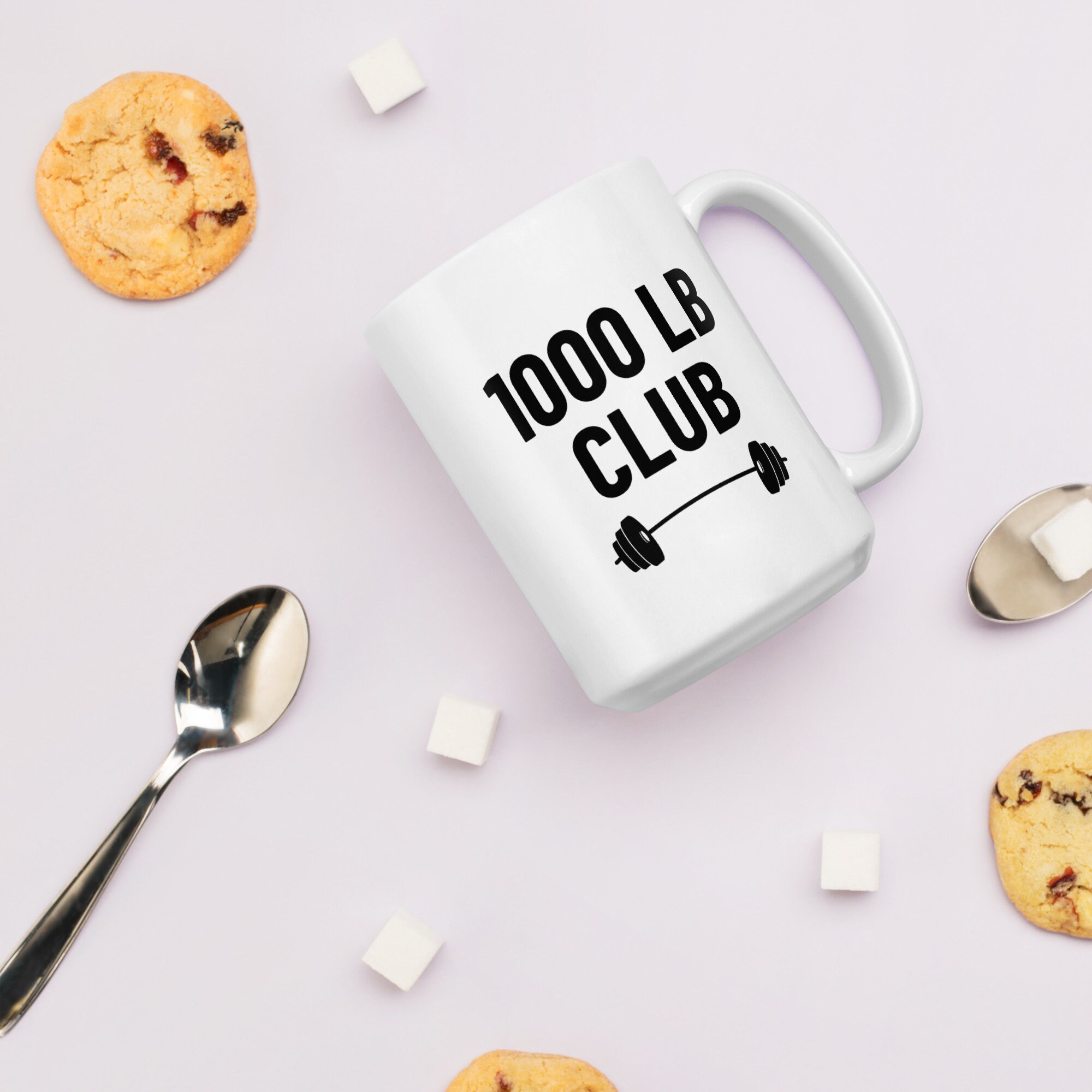 1000 Pound Club Mug, 1000lb Club, Powerlifting Mug, Bodybuilding Mug ...