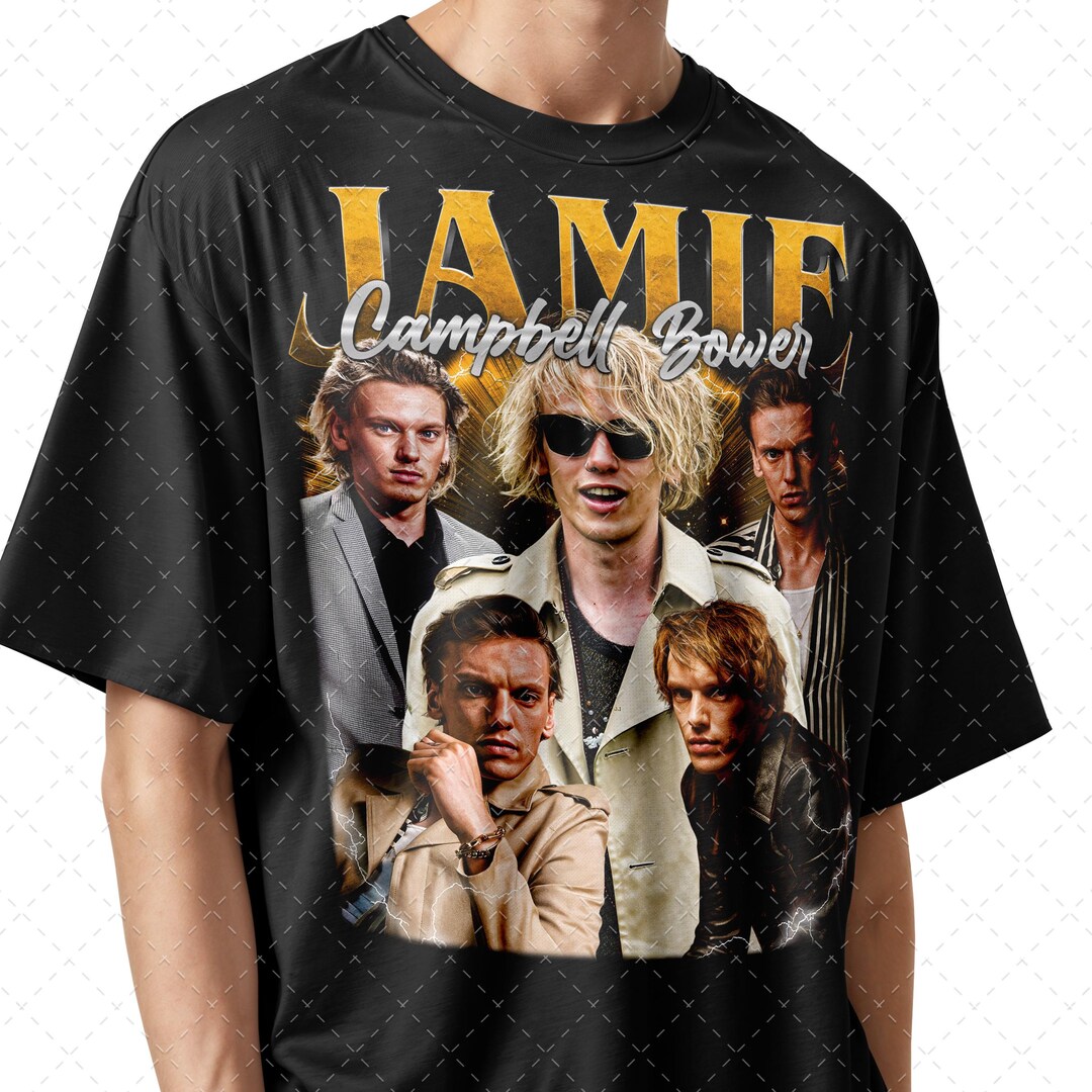 Vintage Jamie Campbell Bower Shirt, Jamie Campbell Bower Shirt for Fans ...