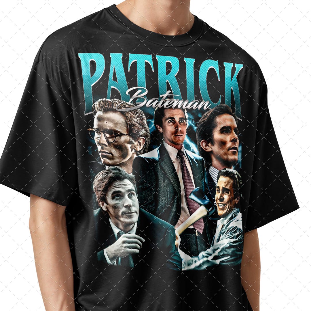 Vintage Patrick Bateman Shirt, Patrick Bateman Shirt for Fans, TV Show ...