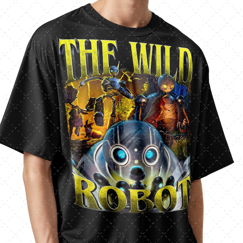 Robot Shirt - Etsy