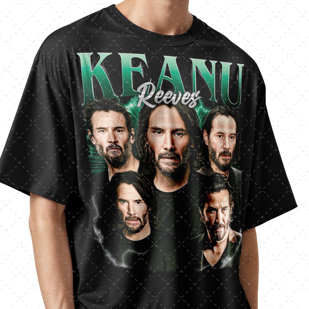 Vintage Keanu Reeves Shirt, Keanu Reeves Shirt for Fans, Keanu Reeves ...