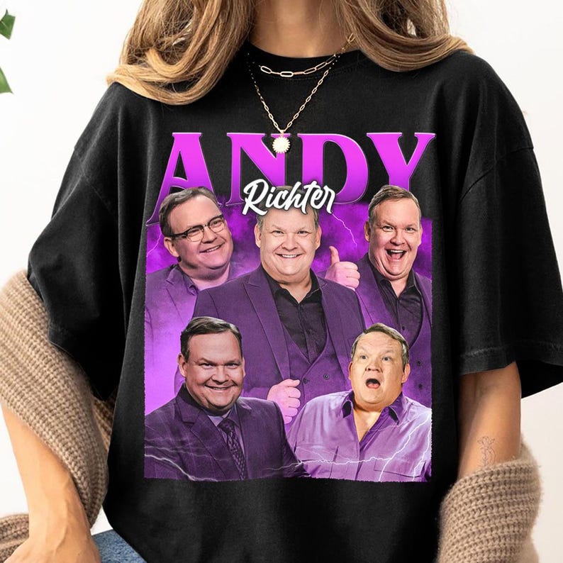 Andy Richter DWTS Shirt, Andy Richter Vintage T-shirt, Fan Tee ...